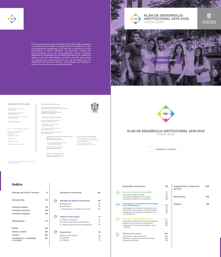 Pdi 2019-2025 | PDF | Sustentabilidad | Inclusión (Educación)