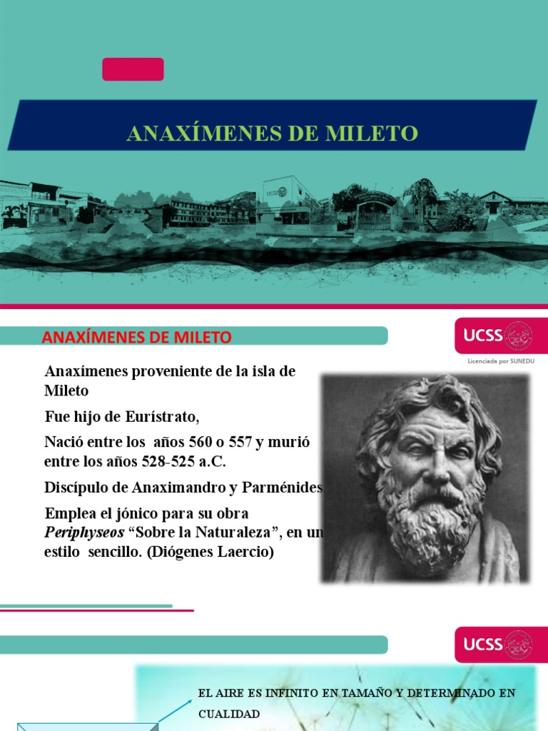 ANAXÍMENES | PDF