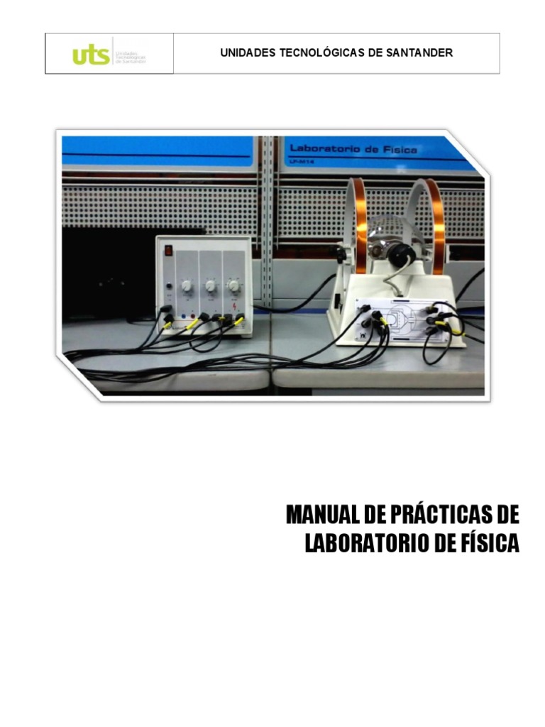 Manual de Practicas de Lab de Fisica Uts 2022 2 | PDF | Laboratorios | Regresión lineal