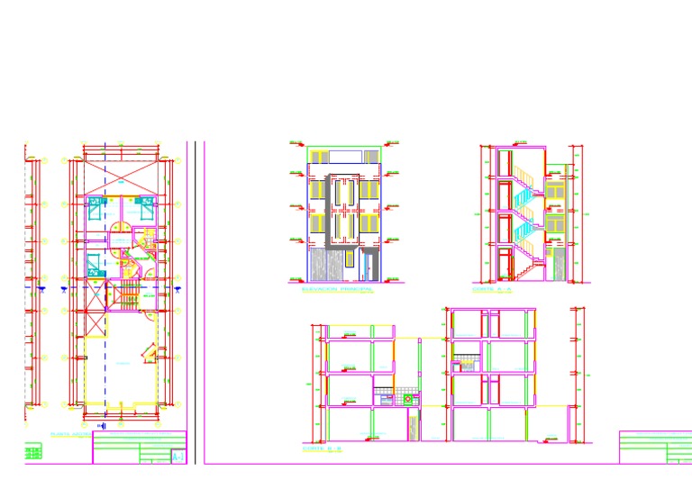 Plano de Vivienda Multifamiliar-2+ | PDF