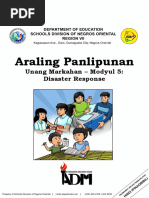 AP10 - q1 - Mod3 - Paghahandang Nararapat Gawin Sa Harap NG Panganib Na Dulot NG Suliraning ...
