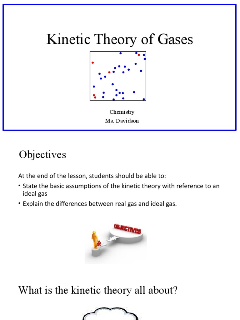 Kinetic Theory of Gases Explained | PDF | Gases | Chemistry