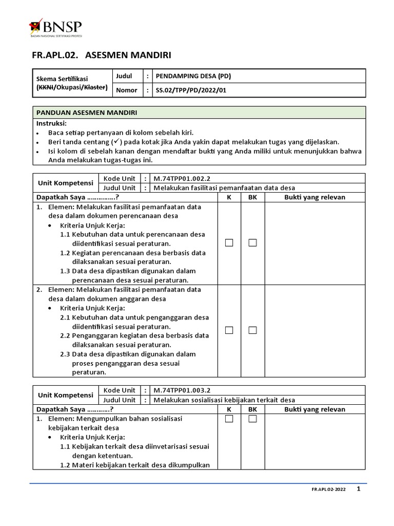 Form FR - APL.02. PD | PDF