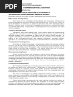 MAED Comprehensive Exam Reviewer | PDF | Statistics | Hypothesis