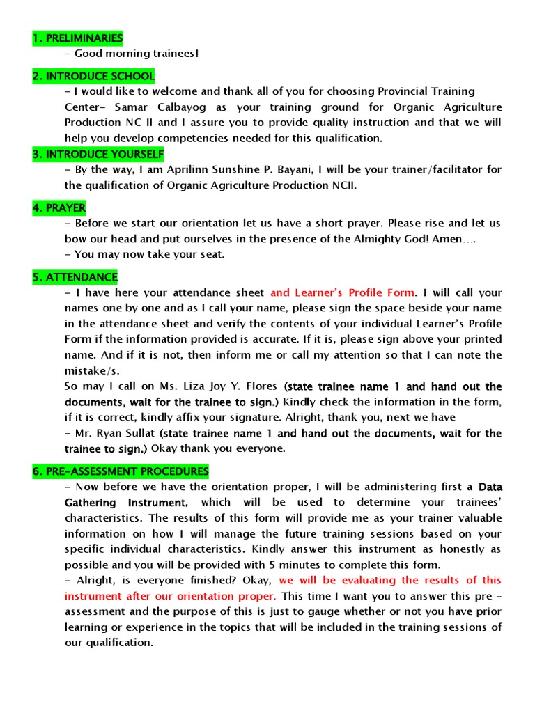 Good Morning Trainees - 1 | PDF | Educational Technology | Learning