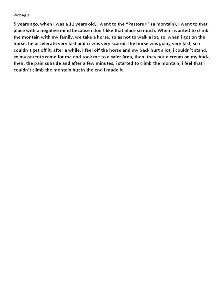 Writing 2 BASIC 8 | PDF