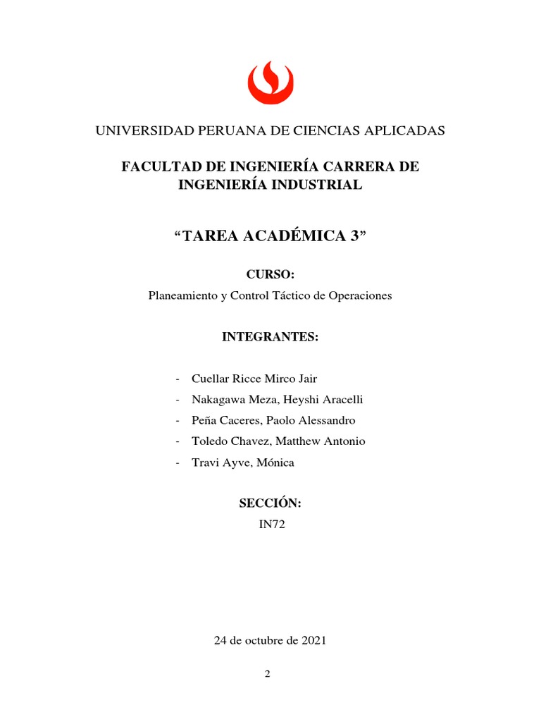 Ta3 - Grupo 7 | PDF | Calidad (comercial) | Producto (Negocio)