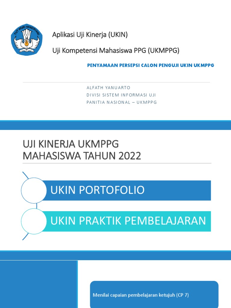 Cara Penggunaan Aplikasi UKIN | PDF