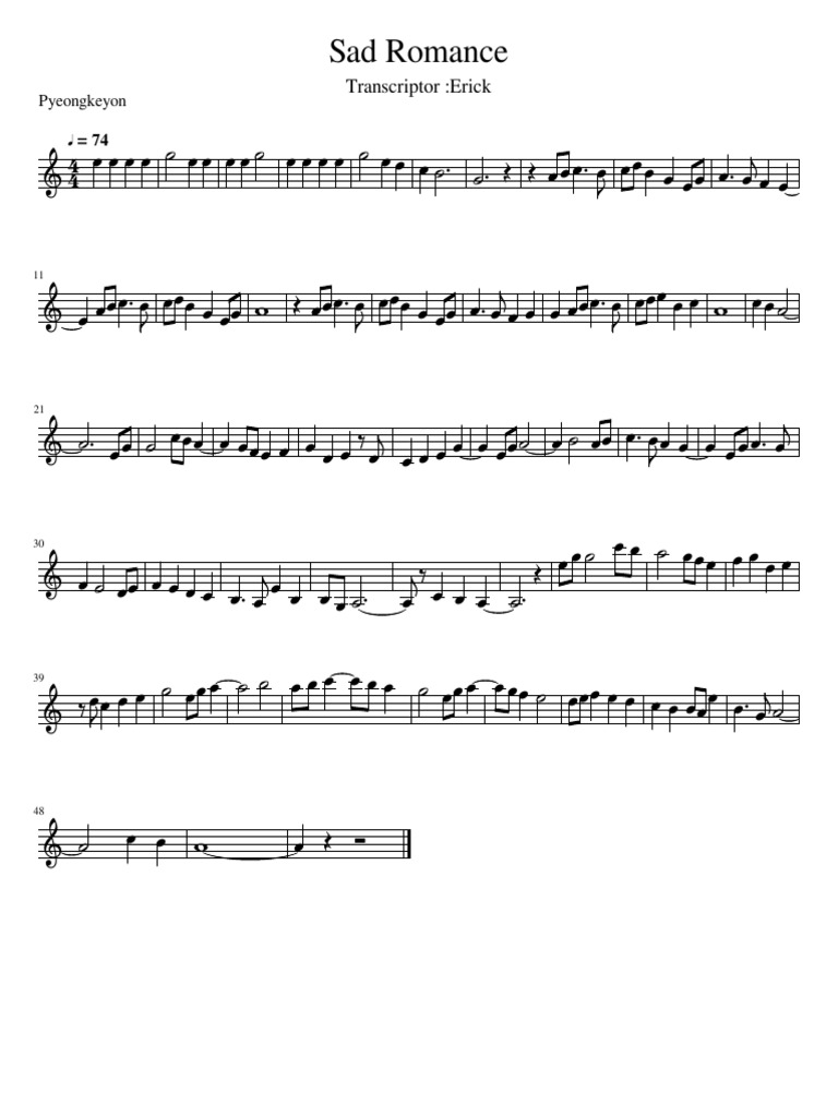 Sad Romance | PDF