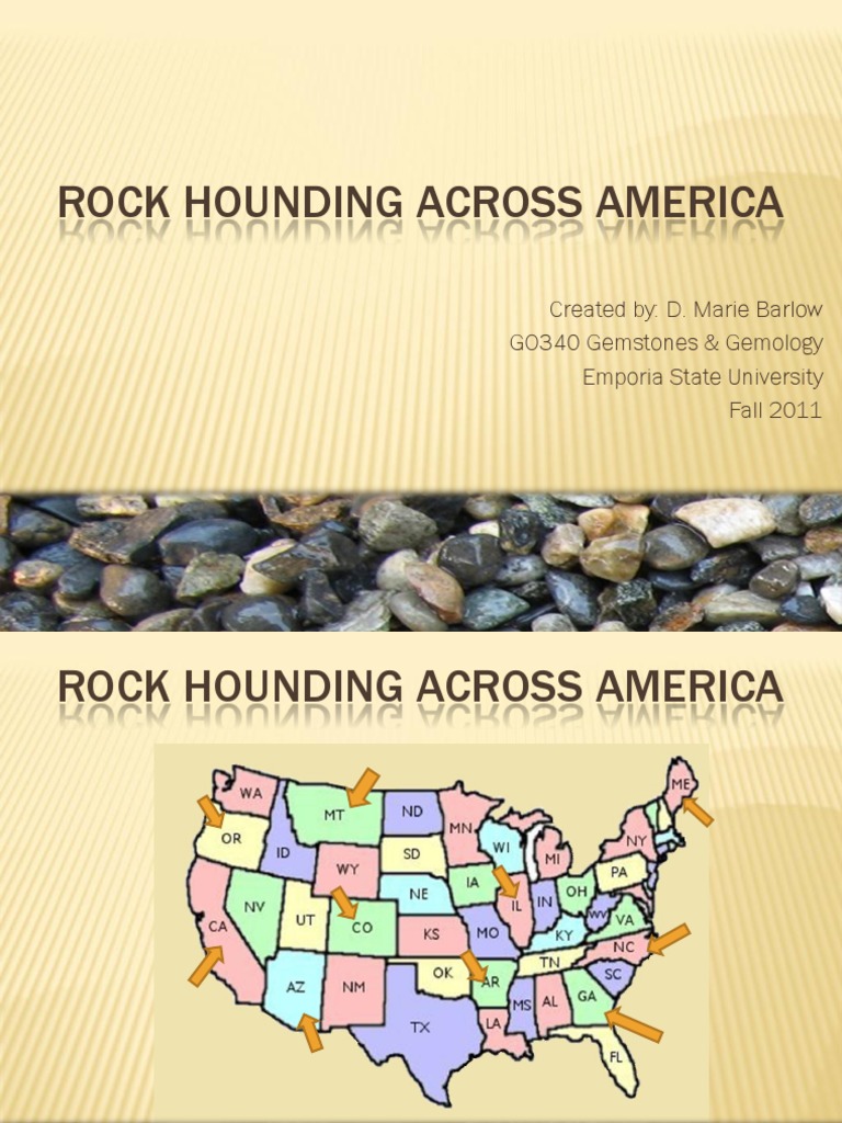 Rock Hounding Across America | PDF | Gemstone | Natural Materials