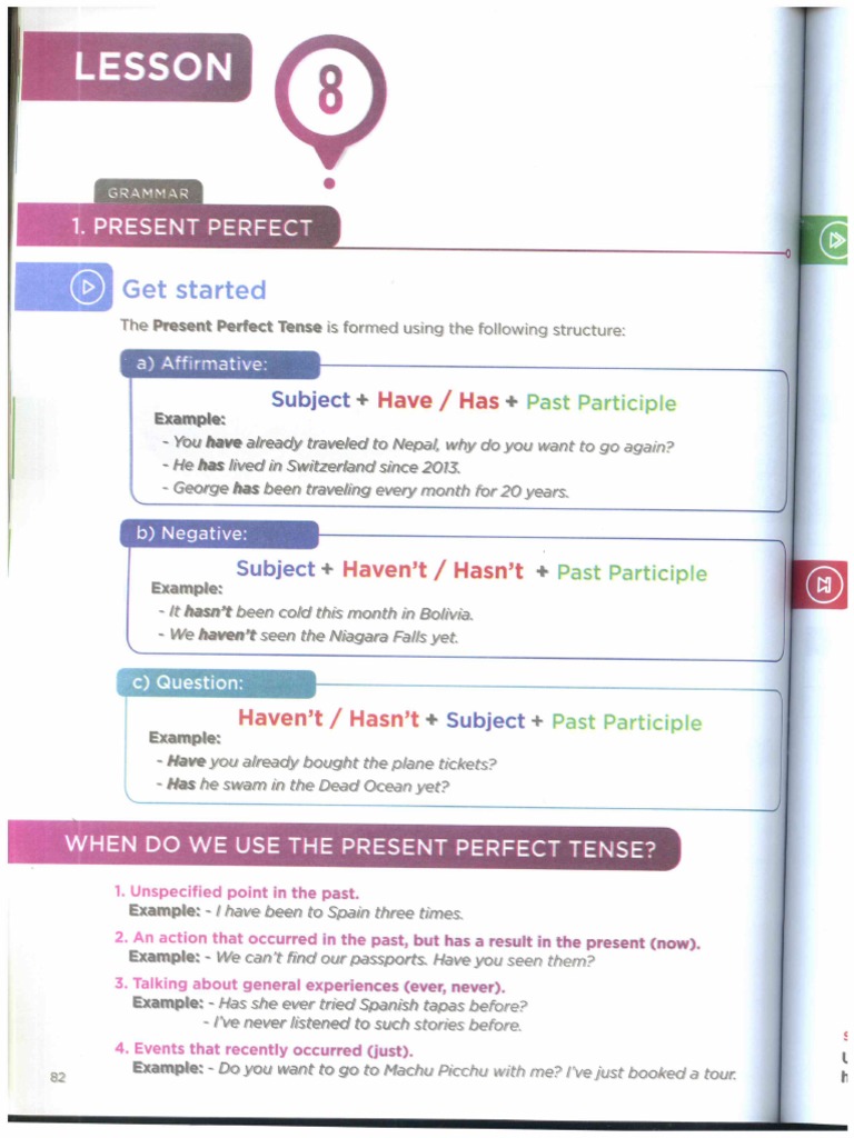 Present Perfect 1 | PDF