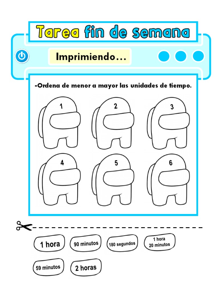 5° Tarea Fin de Semana | PDF