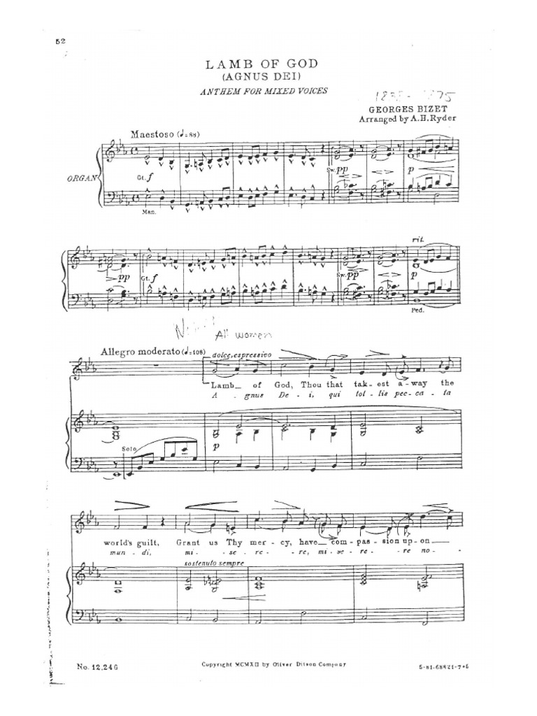Agnus Dei | PDF
