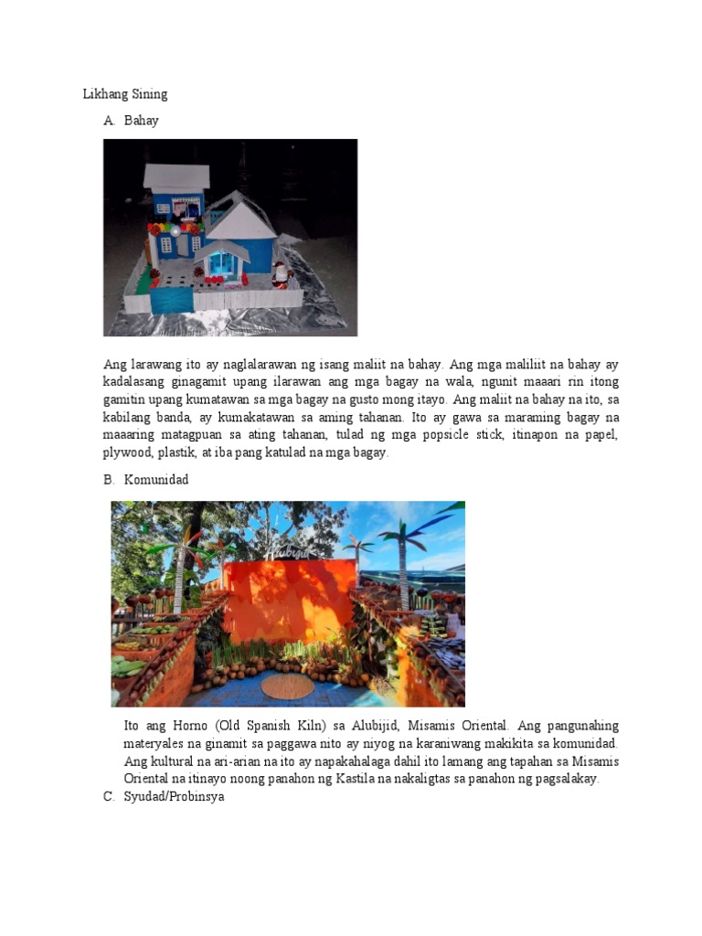 Likhang Sining | PDF