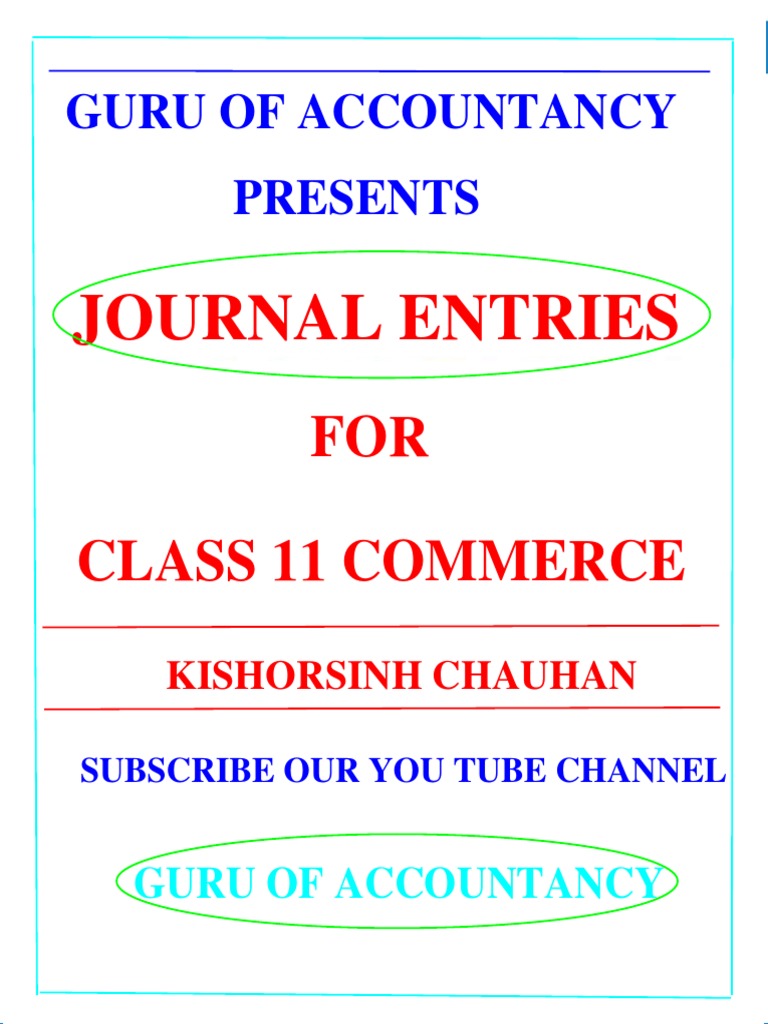11 Class Journal Entries | PDF | Debits And Credits | Discounts And Allowances