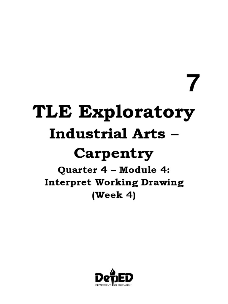 Interpret Working Drawings | PDF | Technical Drawing | Drawing
