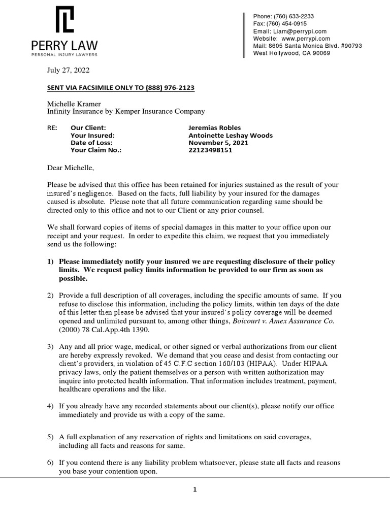 3rd Pty LOR - Jeremias - Robles-2 9.59.34 PM | PDF | Health Insurance Portability And ...