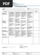 Reporting Rubric | PDF | Rubric (Academic) | Behavior Modification
