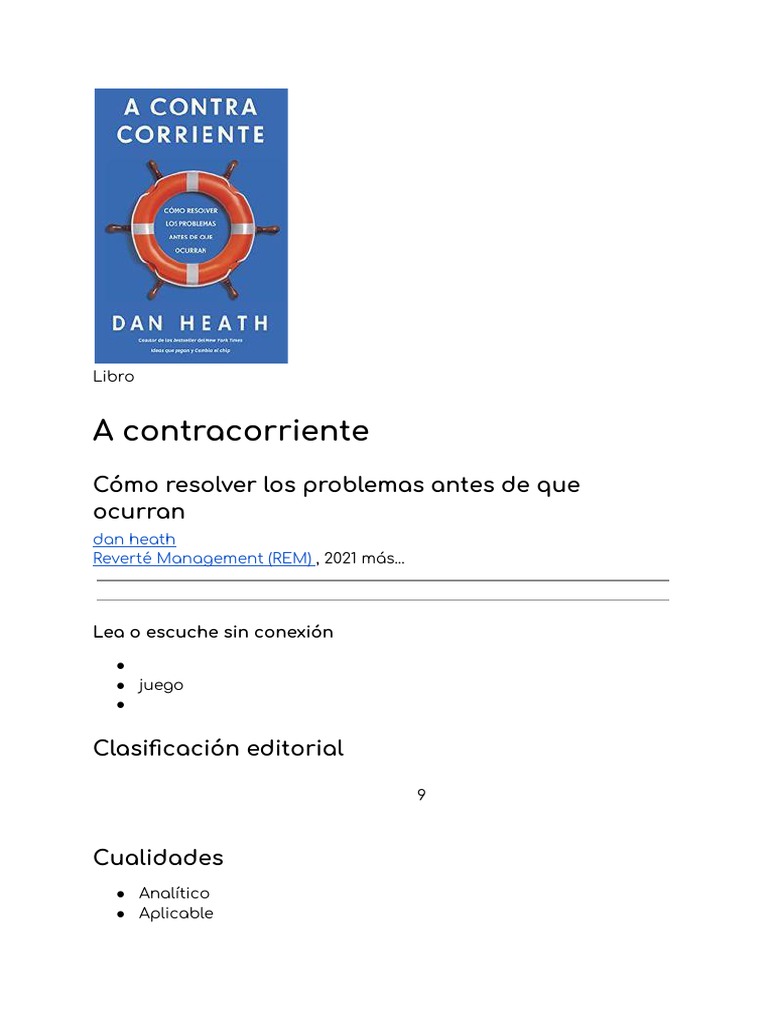 Libro RESUMEN A Contracorriente | PDF | Pobreza | Pobreza e indigencia