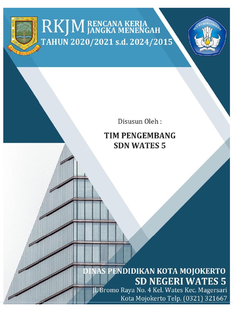 RKJM 2020 - 2021 S.D. 2025 - 2025 SD Negeri Wts 5 Mojokerto | PDF