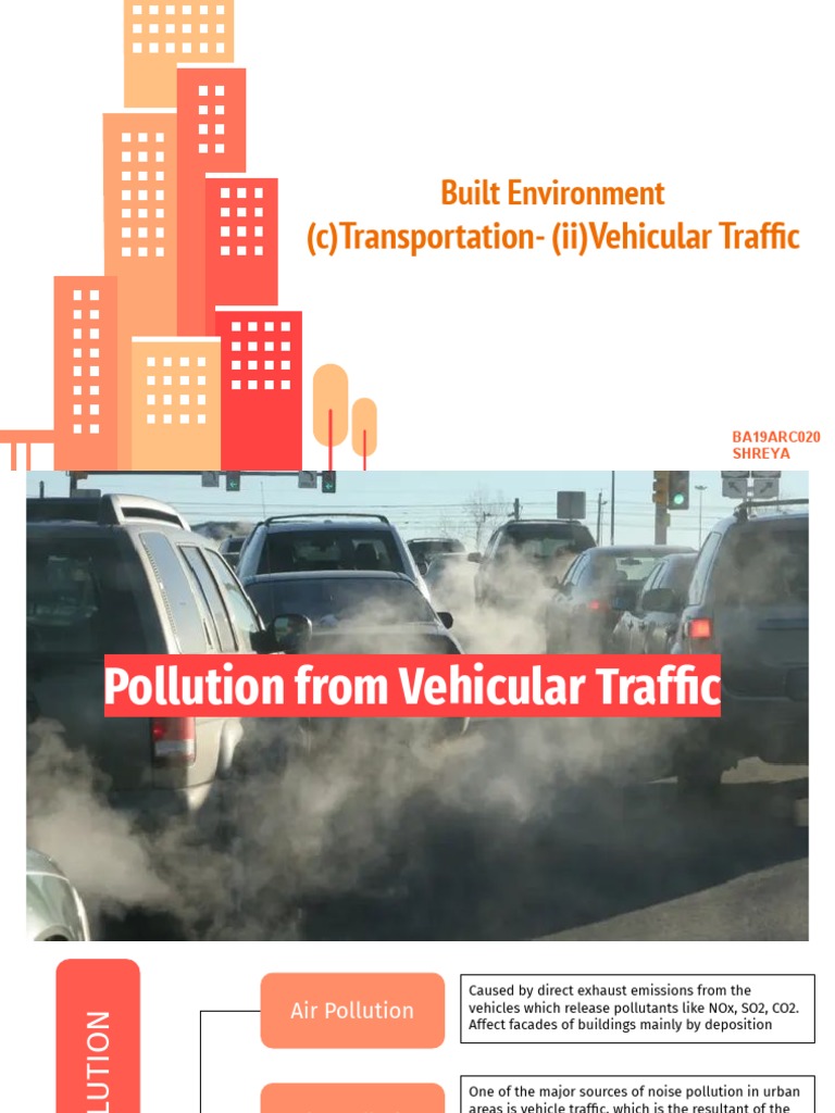 Vehicular Traffic - Pollution | PDF | Air Pollution | Particulates