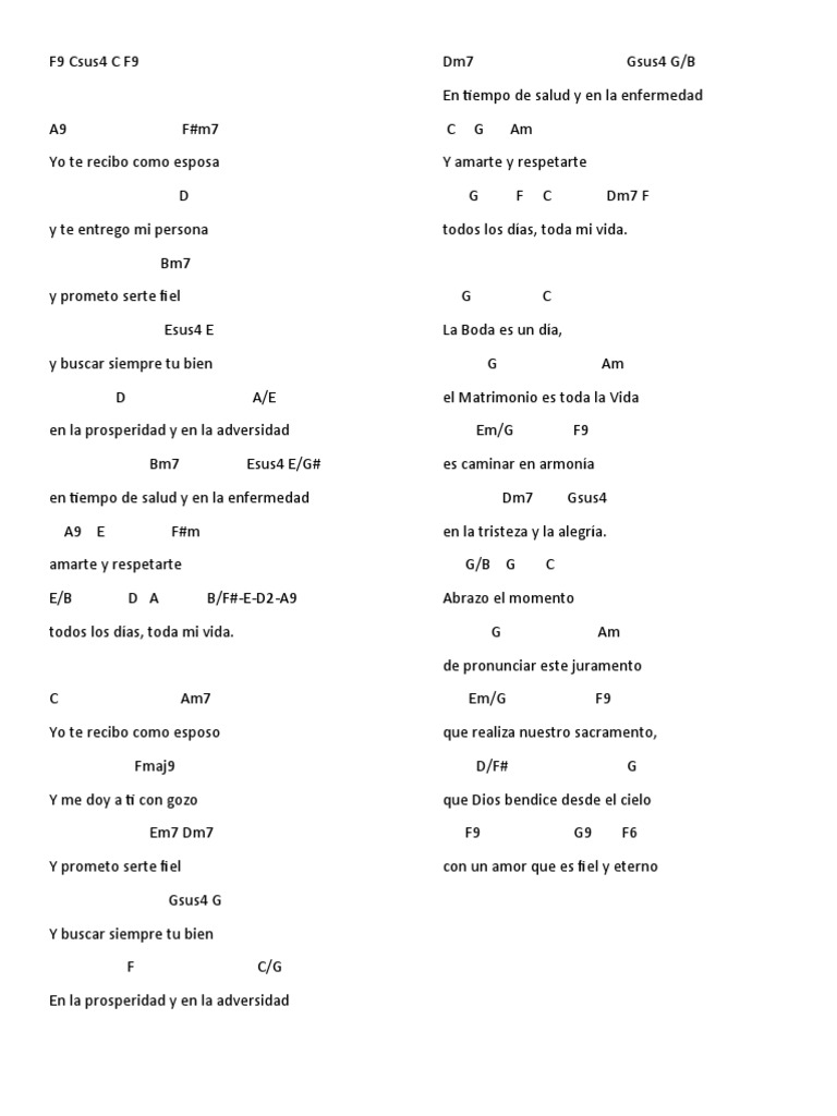 Dios Ha Unido Nuestras Vidas | PDF