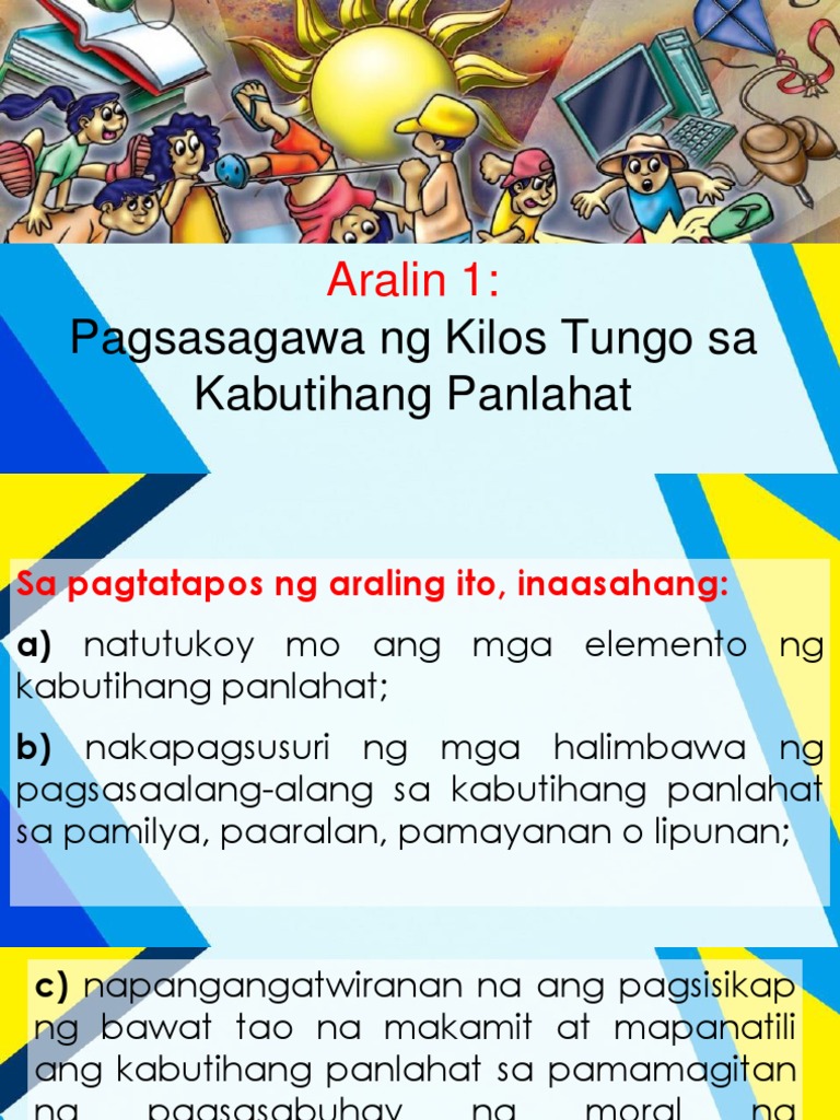 Q1 ESP Aralin 1 Presentation | PDF