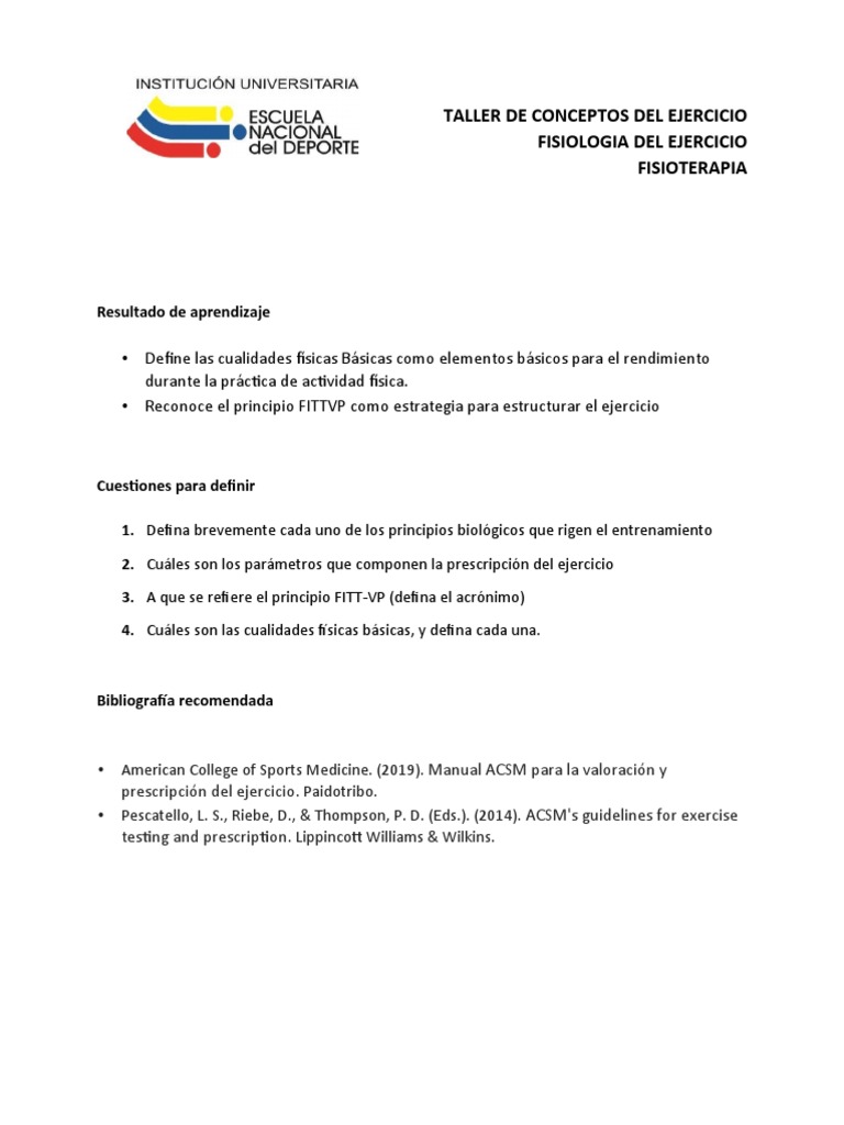 Taller Conceptos Basicos | PDF