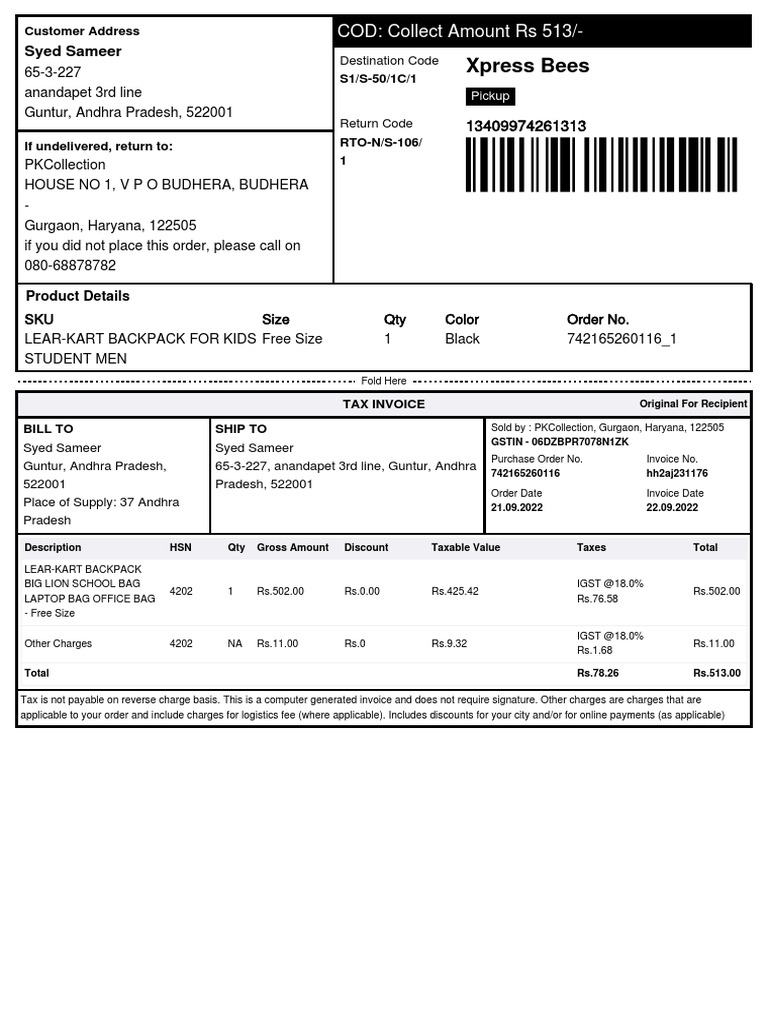 Sub Order Labels | PDF | Invoice | Business