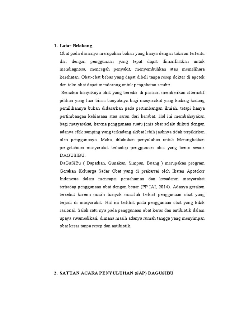 SAP Dagusibu | PDF