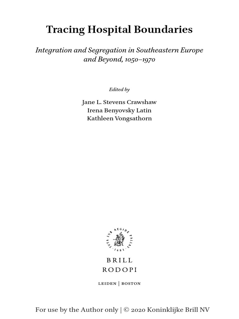 Hospitals, Itegrations, Segregation - Introduction | PDF | Hospital ...