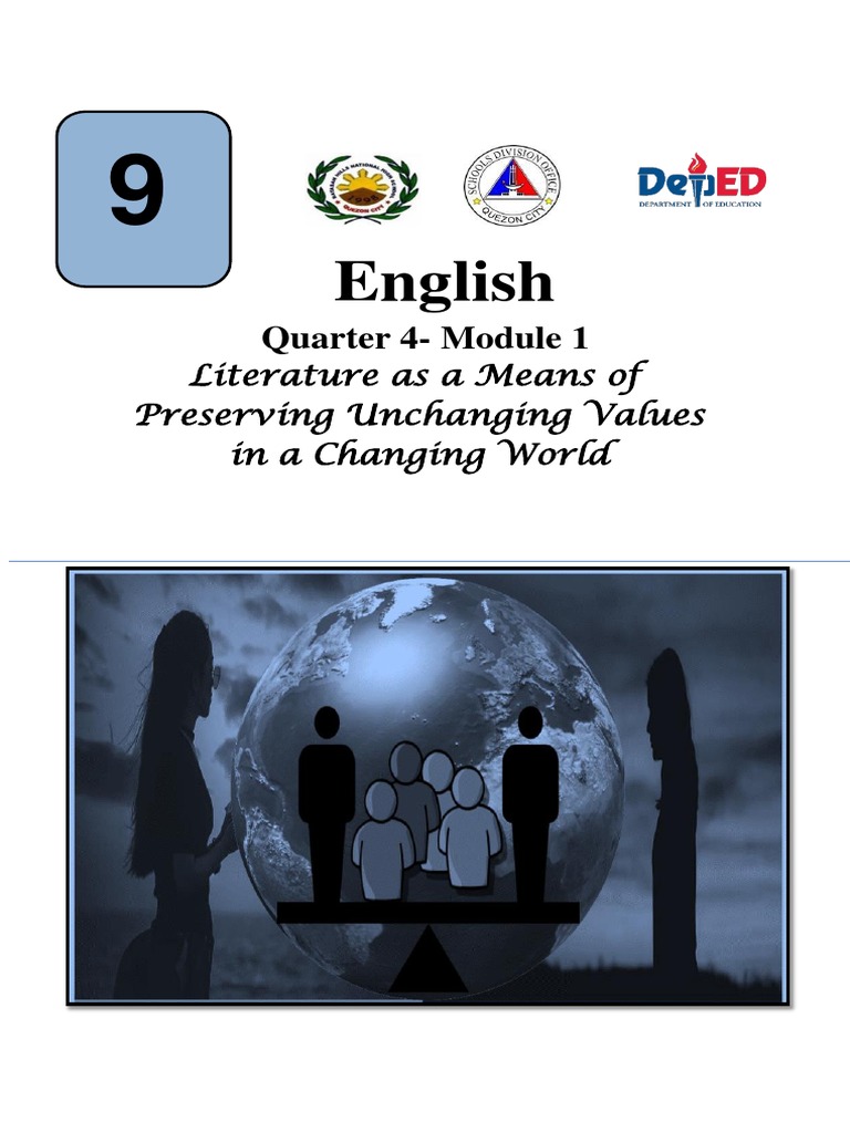 English 9 - SLeM 1 - Quarter 4 The Man With The Hoe STUDENTS | PDF | Poetry