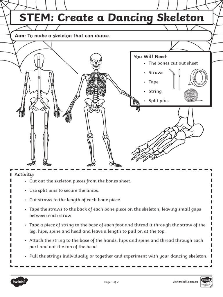 Create A Dancing Skeleton - Ver - 1 | PDF