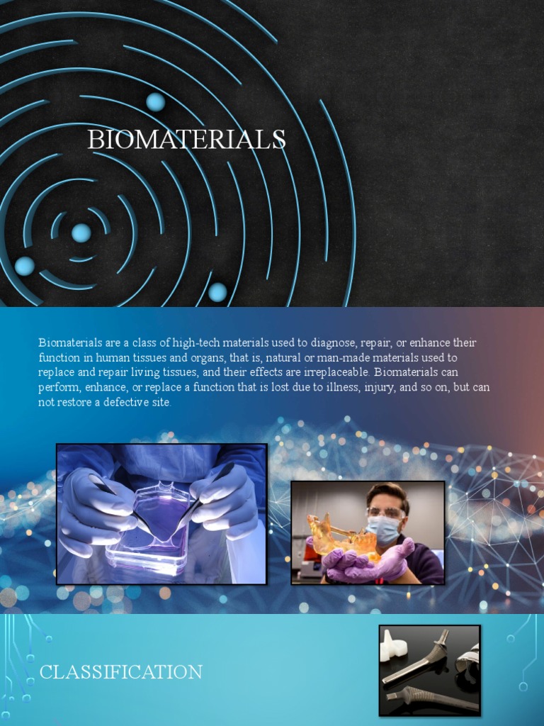 Biomaterials | PDF | Biomaterial | Implant (Medicine)
