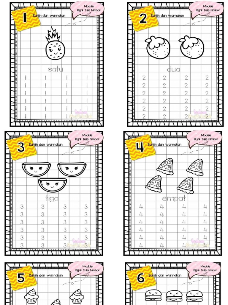 Tulis Nombor | PDF