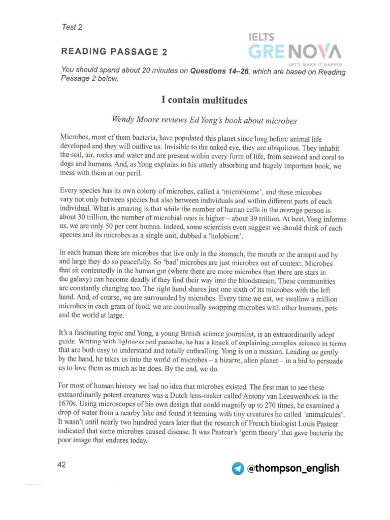 Reading Passage 2 | PDF