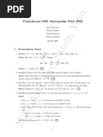 Pembahasan OSP Matematika 2024 | PDF