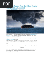 Speed Through Water or Speed Over Ground | PDF | Navigation | Ships