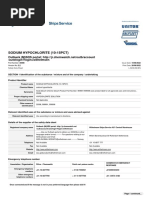 Analysis of Sodium Hypochlorite | PDF | Titration | Chemistry