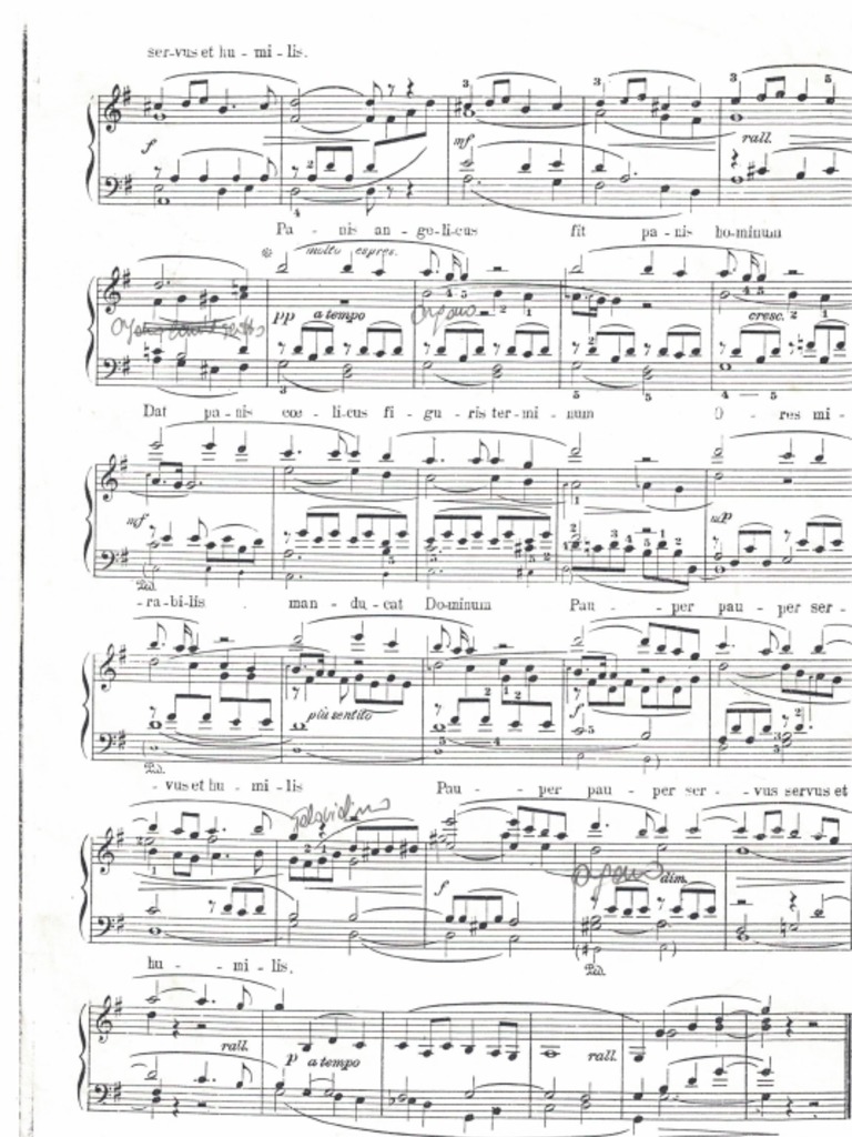 Panis Angelicus 2 | PDF