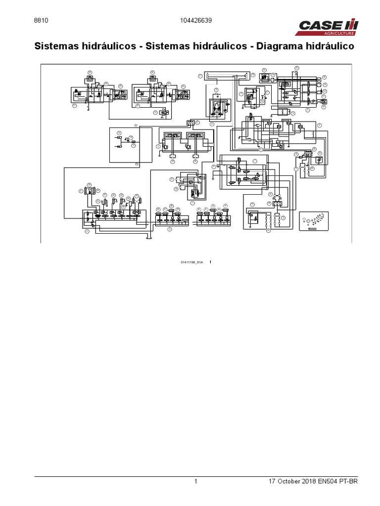 Sistema Hidraulico 8810 | PDF | Motores | Motor de Combustão interna