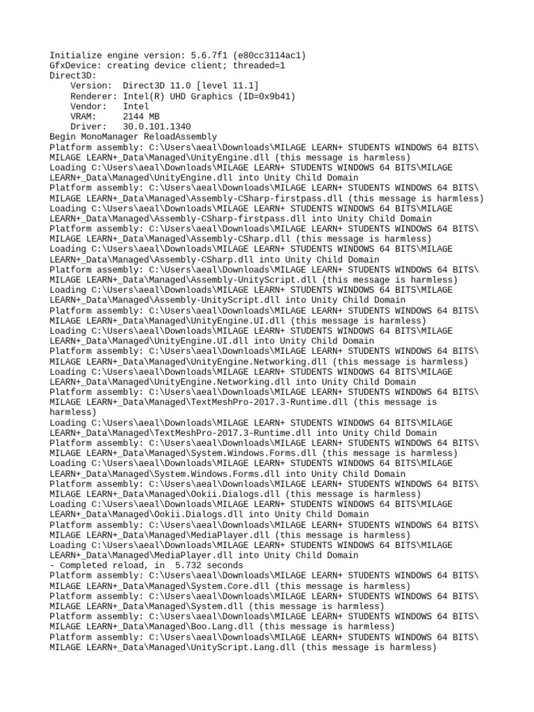 output_log | PDF | Microsoft Windows | Operating System Families