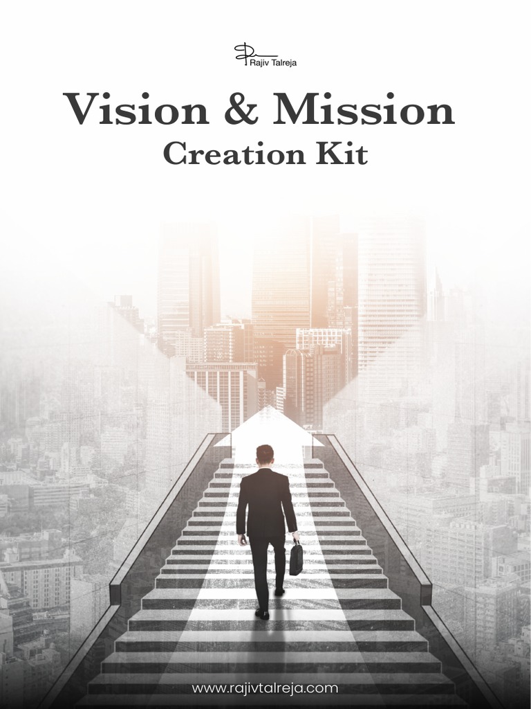 Vision & Mission Creation Kit | PDF | Cognition | Business