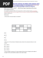 Imo Class4 Sample Paper | PDF | Teaching Mathematics | Science
