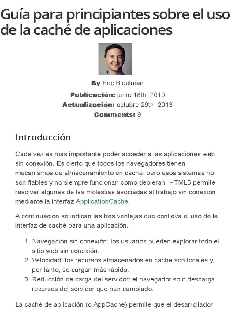 A Beginner's Guide To Using The Application Cache 2 - HTML5 Rocks | PDF ... A Beginner's Guide To Using The Application Cache 2 - HTML5 Rocks | PDF ...