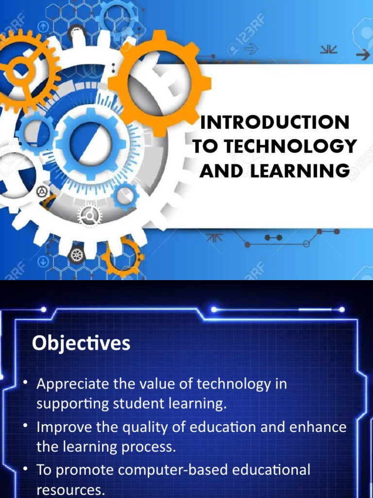 Introduction To Technology and Learning | PDF | Teaching Method | Learning