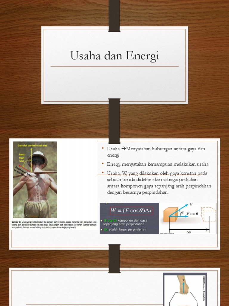 Usaha Dan Energi | PDF