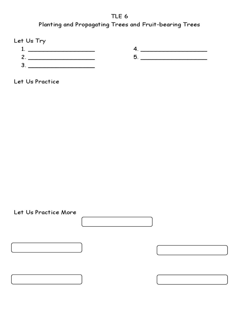 Answer Sheet Grade 6 Quarter 2 Week 1 | PDF