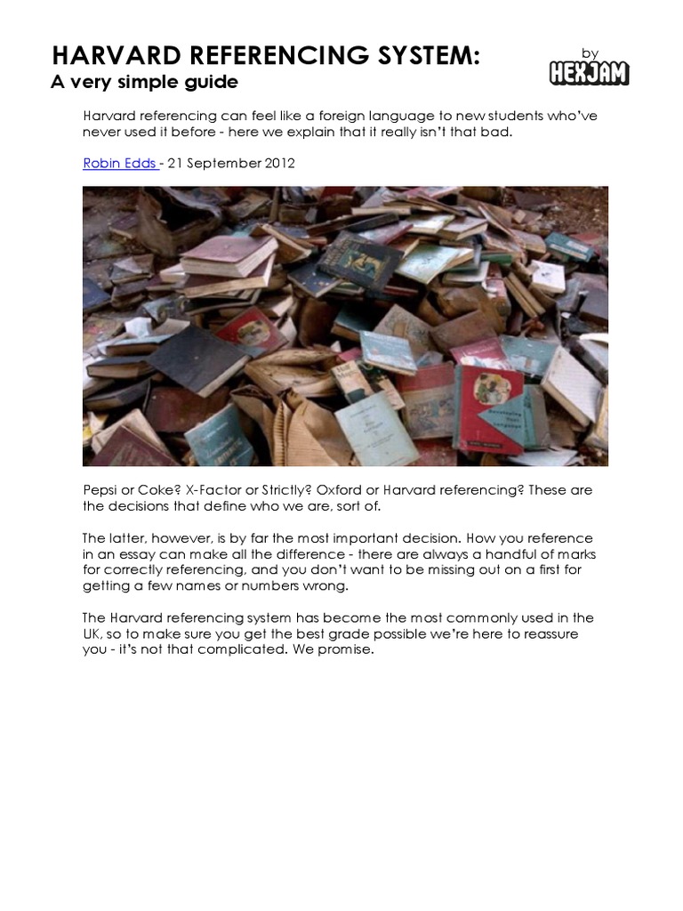 Harvard Referencing Guide | PDF | Written Communication | Communication