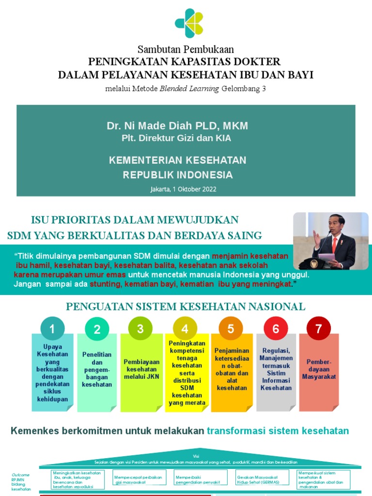 Sambutan Direktur Gizi KIA | PDF